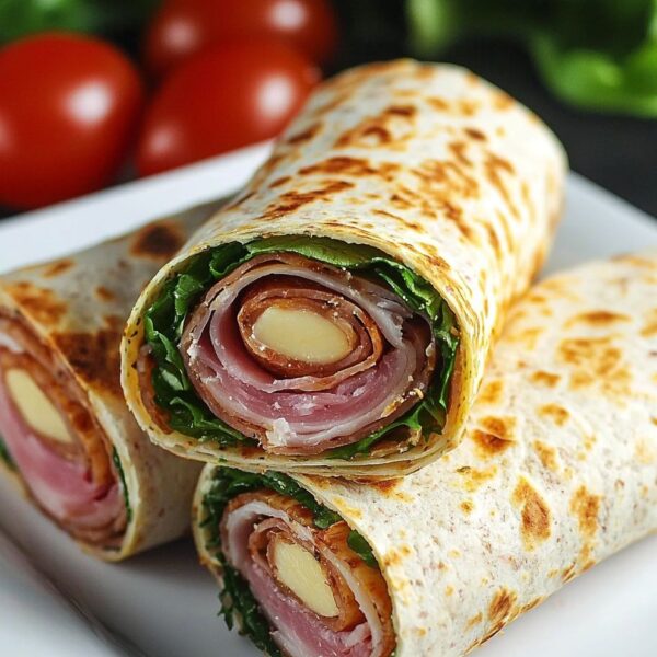 Wraps Jambon Fromage Frais : La Recette Facile et Délicieuse - Préparez ...
